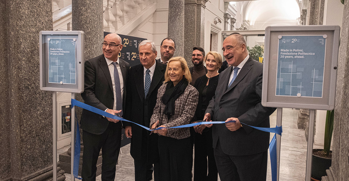 Inaugurato MADE IN POLIMI, Fondazione Politecnico 20 years ahead ...